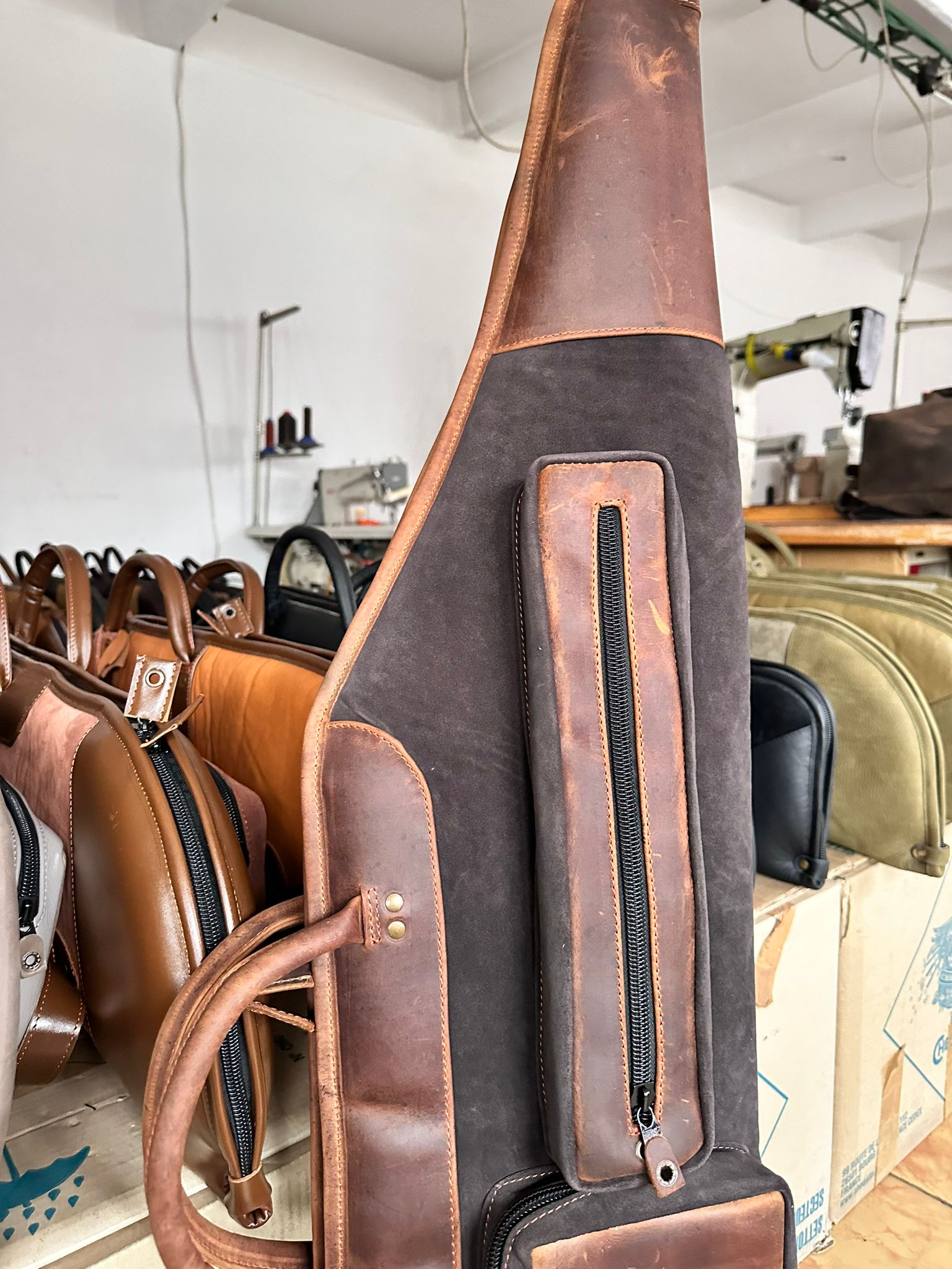 Leather Rifle Case – Deep Brown | Cedar Ridge Collection - Nobil Hunting